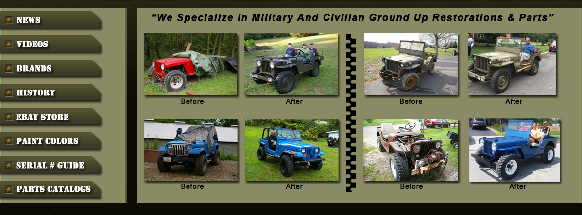 Specialty Jeeps - Willys & Jeep Restorations, Service and Parts